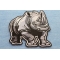 Gray Rhino Patch by Ivamis Patches