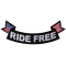 Ride Free Patch - Large Back Patches by Ivamis Patches