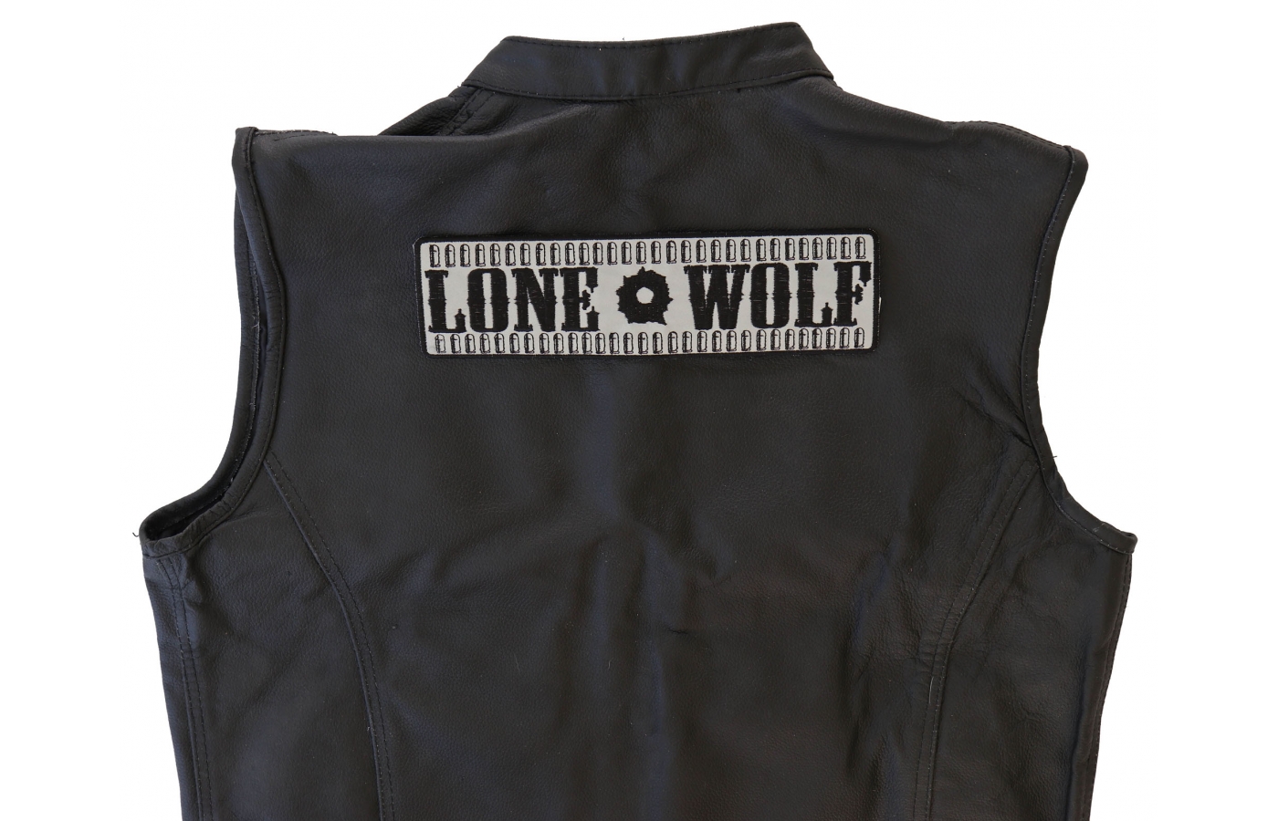 Reflective Lone Wolf Patch | Embroidered Patches