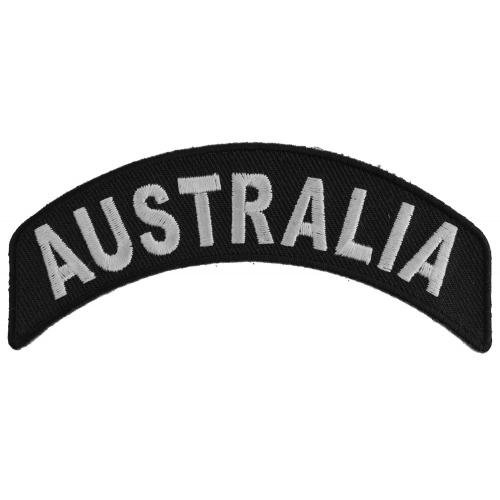 Australia Small Rocker Patch | Shoulder Rockers -TheCheapPlace