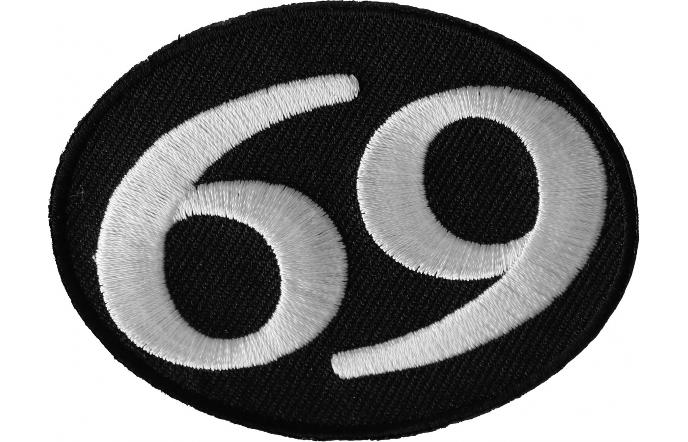 69 Iron On Patch | Embroidered Patches by Ivamis Patches