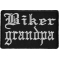 Biker Grandpa Patch - Biker Saying Patches by Ivamis Patches