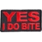 Yes I Do Bite Patch, Funny Patches for Adults by Ivamis Patches
