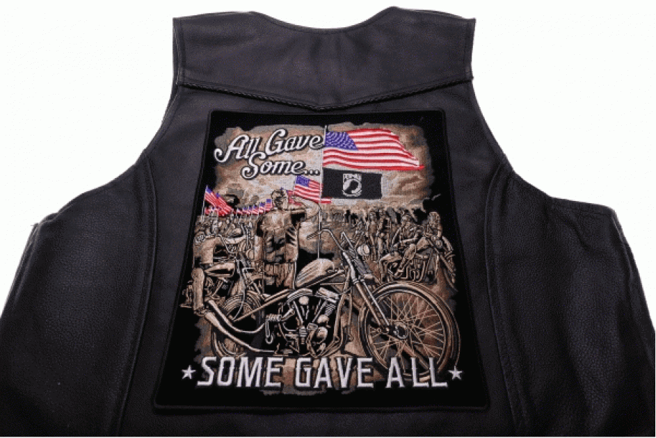 Beautiful New Back Patches by Good Sports arrived in Stock Today