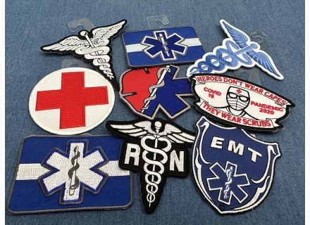 EMT Patches - Sew or Iron on - Embroidered - TheCheapPlace.com