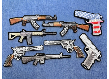 AR 15 Assault Rifle Patch by Ivamis Patches