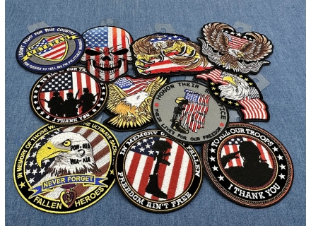 Patriot Patch | Embroidered Patches by Ivamis Patches