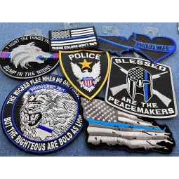 Police Patches - Sew or Iron on - Embroidered - TheCheapPlace