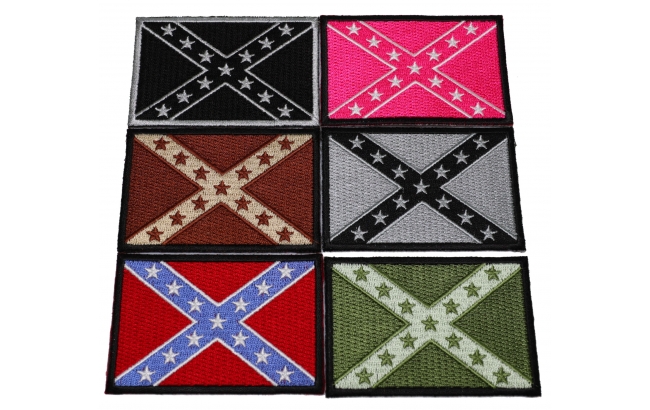 Confederate Flag Patches | Shop Rebel Flag Patches - TheCheapPlace.com