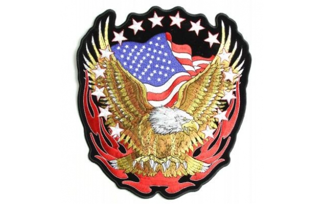 Shop Large Back Patches by Hot Leathers - TheCheapPlace.com