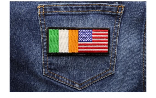 Dual American Flag Patches - Sew or Iron on - Embroidered ...