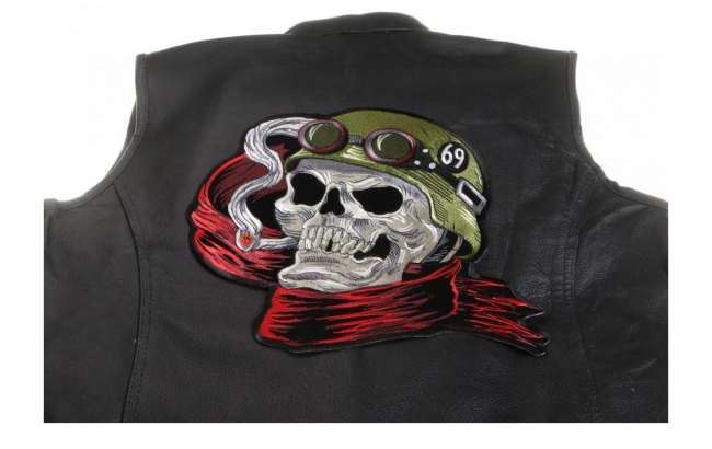 Large Biker Patches for Back of Jackets - Sew or Iron on ...
