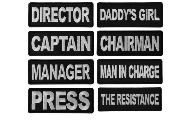 MC Patches | Officer Biker Rank & Motorcycle Club Rank Patches ...