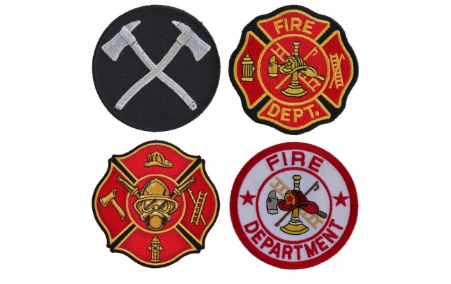 Firefighter Patches | Embroidered Fire Fighters & Fire Department ...