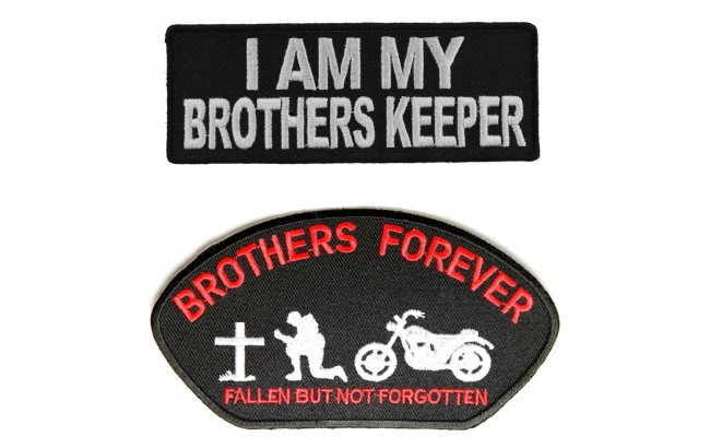 Veteran Brotherhood Patches - Sew or Iron on - Embroidered ...