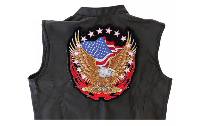 Large Back Patches by Hot Leathers - TheCheapPlace.com