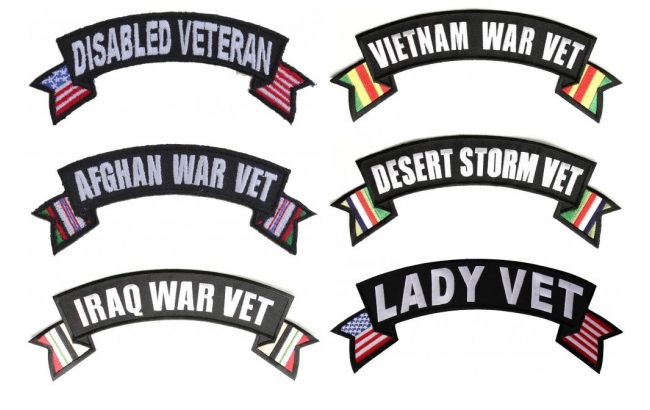 Veteran Patches | Military Biker Patches for VETS - TheCheapPlace