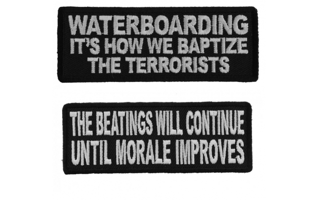 Funny Military Patches - Sew or Iron on - Embroidered - TheCheapPlace.com