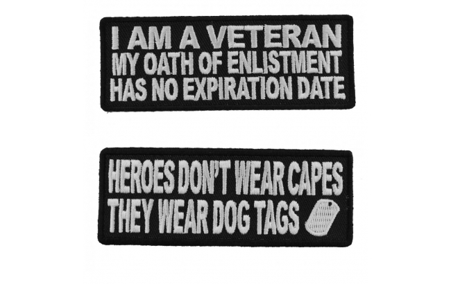 Military Morale Patches - Sew or Iron on - Embroidered - TheCheapPlace.com