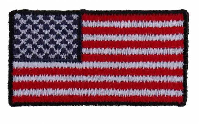 $1 Wholesale Iron on Flag Patches - TheCheapPlace.com