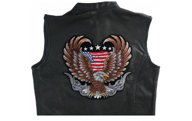 Biker Back Patches for Jackets | Large Embroidered Center Back Patches ...