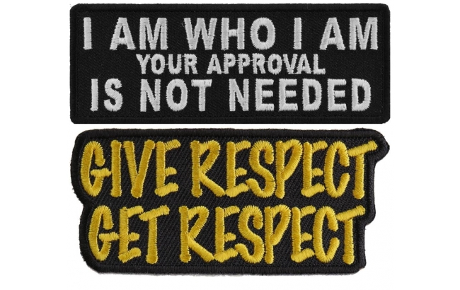 Morale Patches - Motivational Sayings - Sew or Iron on - TheCheapPlace.com