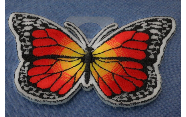 Butterfly Patches for Jackets - Sew or Iron on - Embroidered ...