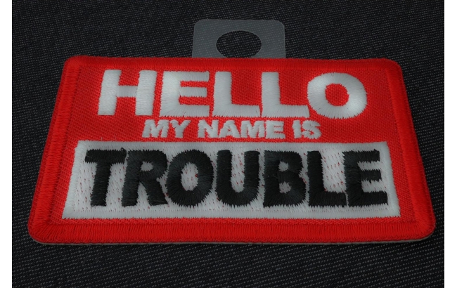 Funny Iron on Patches with Colorful Embroidery - Sew or Iron on ...