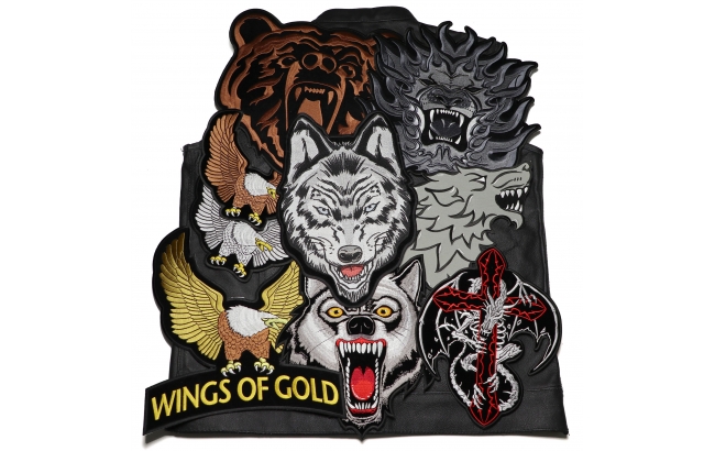 Center Back Patches for Vests - TheCheapPlace.com