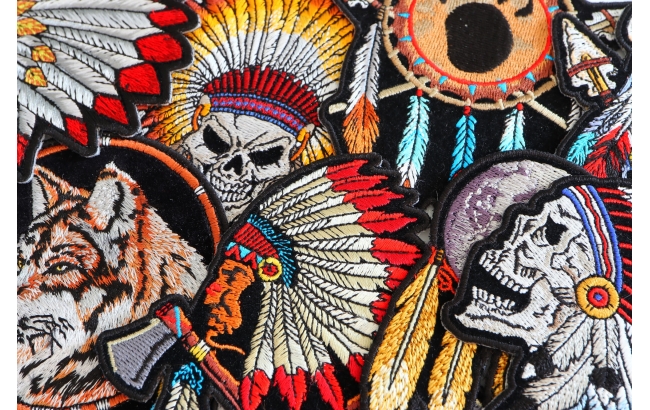 Iron on Patches of NATIVE AMERICAN Designs - TheCheapPlace