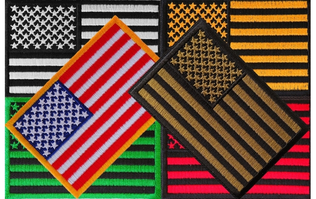 Flag Patches | Shop Embroidered Flag Patches - TheCheapPlace