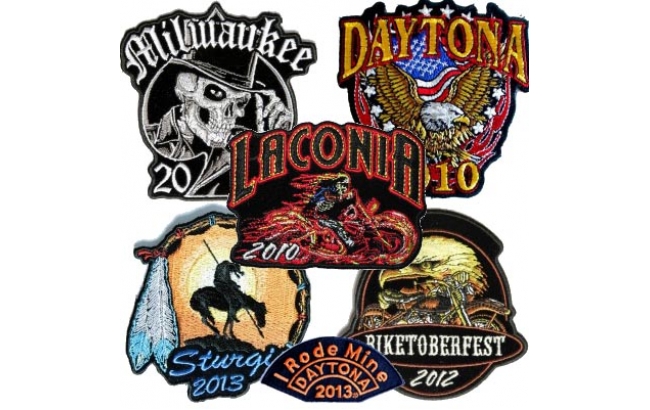 Shop Past Motorcycle Rally Patches on Clearance - TheCheapPlace.com