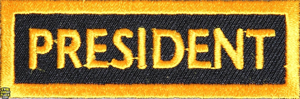 President Patch Yellow