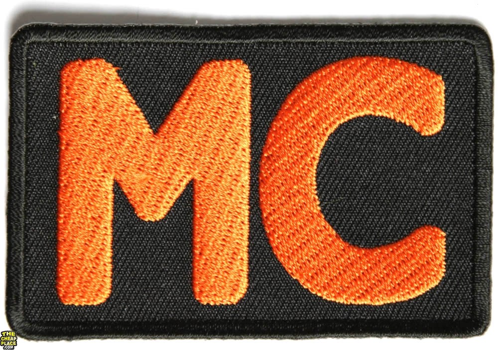 Orange MC Patch