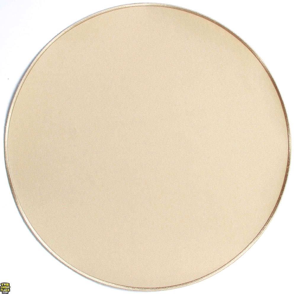 Tan 10 Inch Round Blank Patch | Embroidered Patches - TheCheapPlace