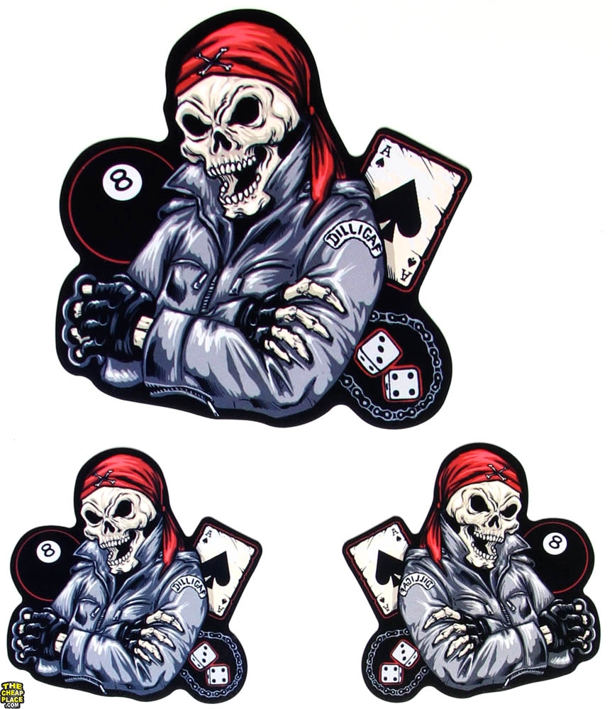 Biker Guy Sticker | Biker Stickers - TheCheapPlace