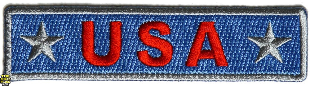 USA Light Blue Patch