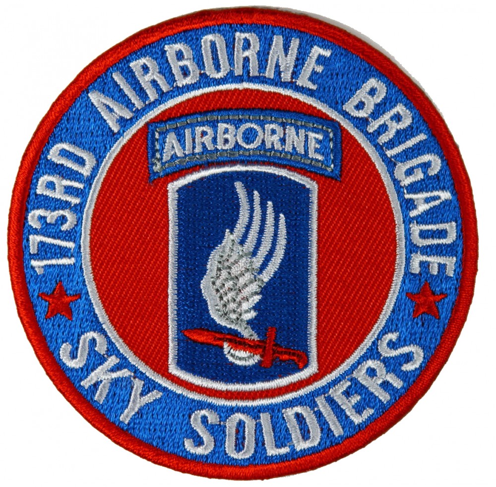 173rd Airborne Brigade Patch Sky Soldiers