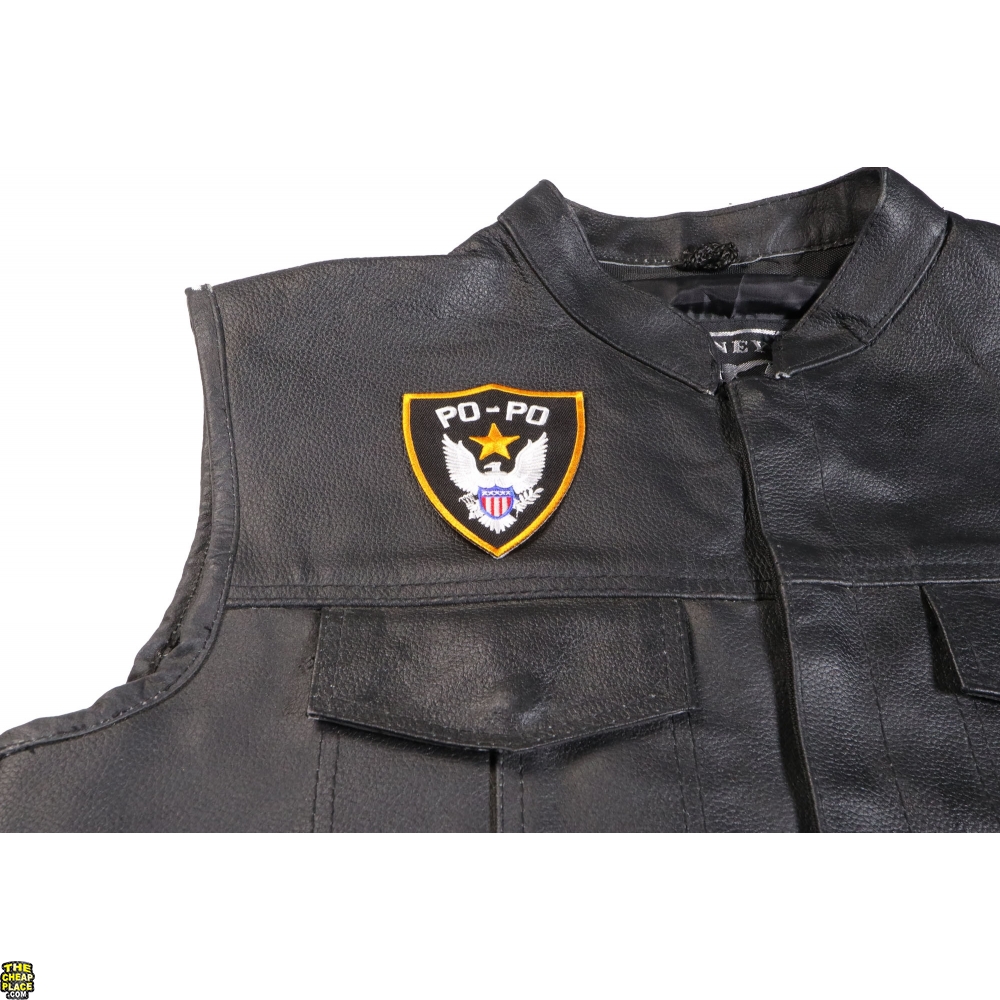 PO PO Patch Police Shield