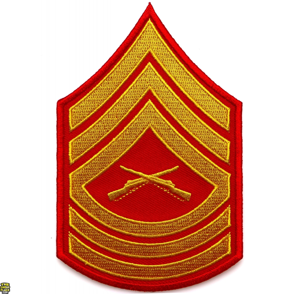 Master Sergeant Marine Patch