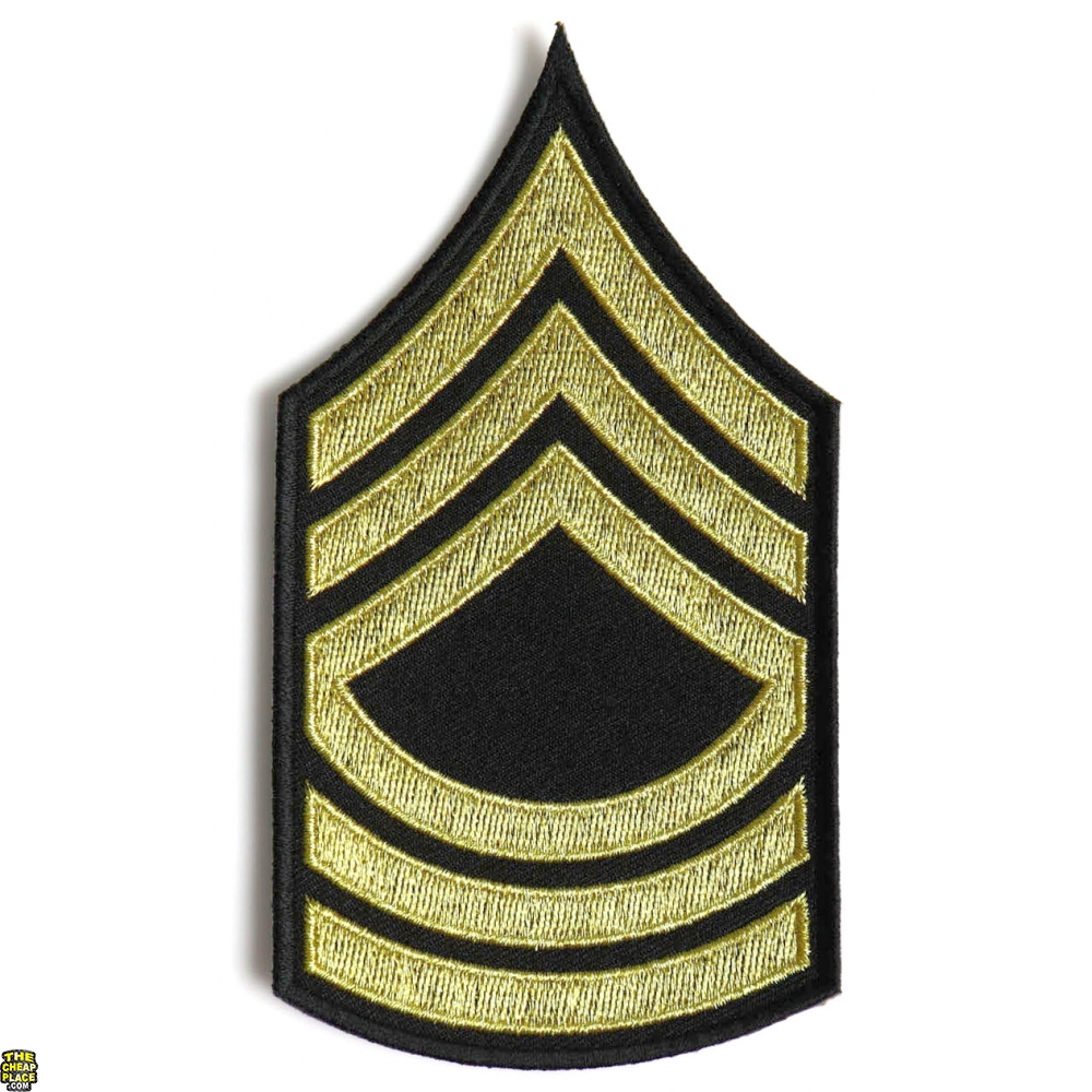 Master Sergeant Army Patch