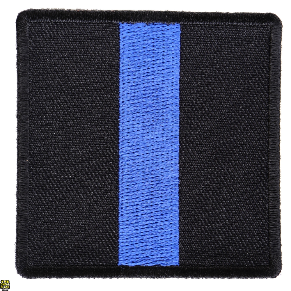 Blue Line Police Family Patch - TheCheapPlace