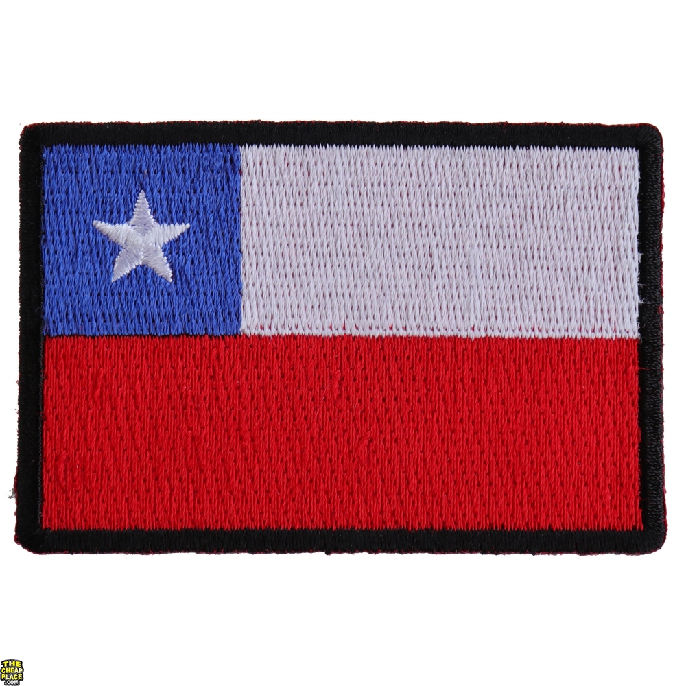 Chile Flag Patch