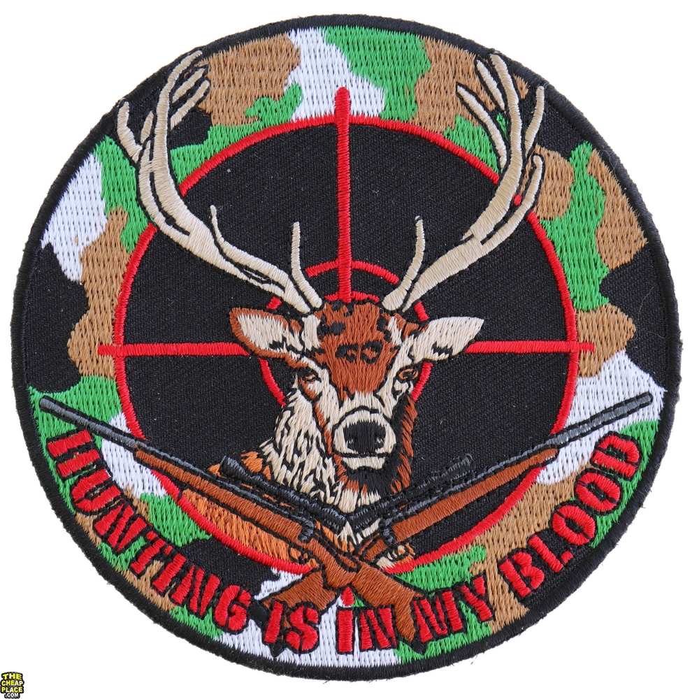 Deer Hunter Patch | Wild Animal Patches -TheCheapPlace