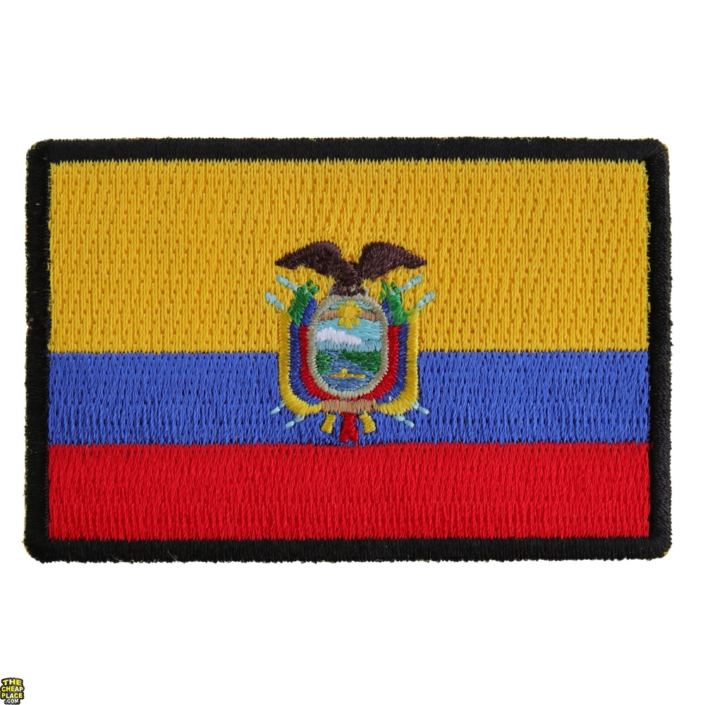 Ecuador Flag Patch
