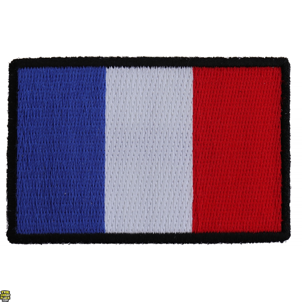 France Flag Patch | International Flags -TheCheapPlace