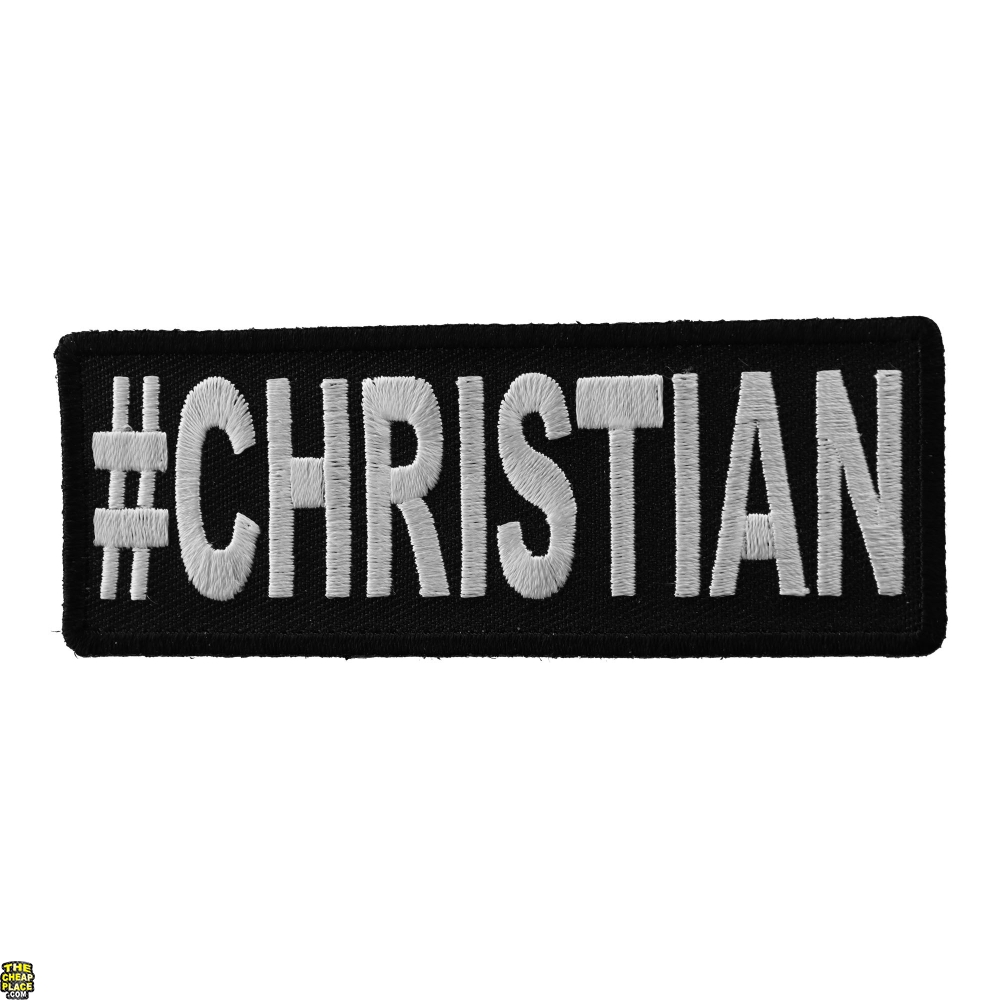 Hashtag Christian Patch
