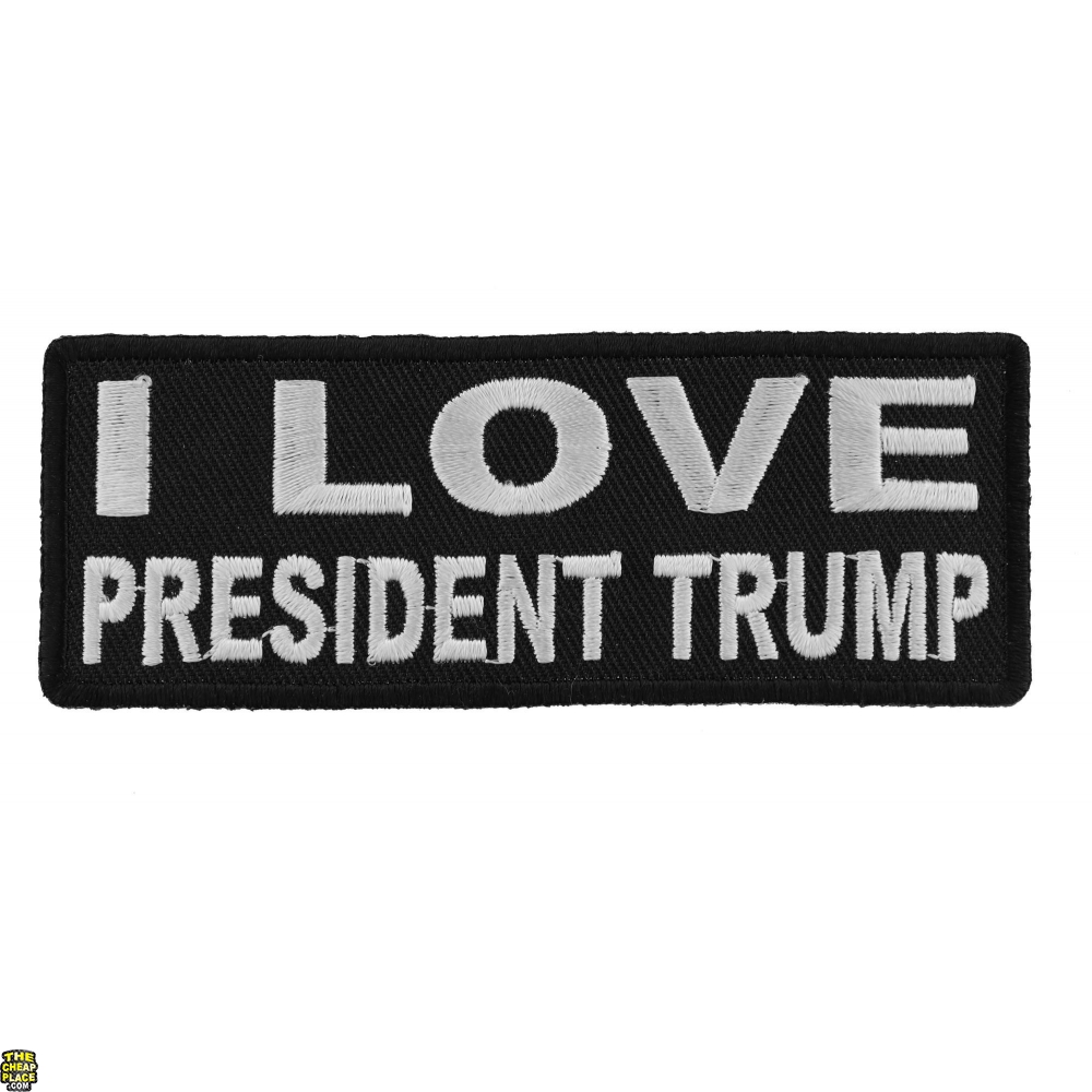 I Love President Trump Patch
