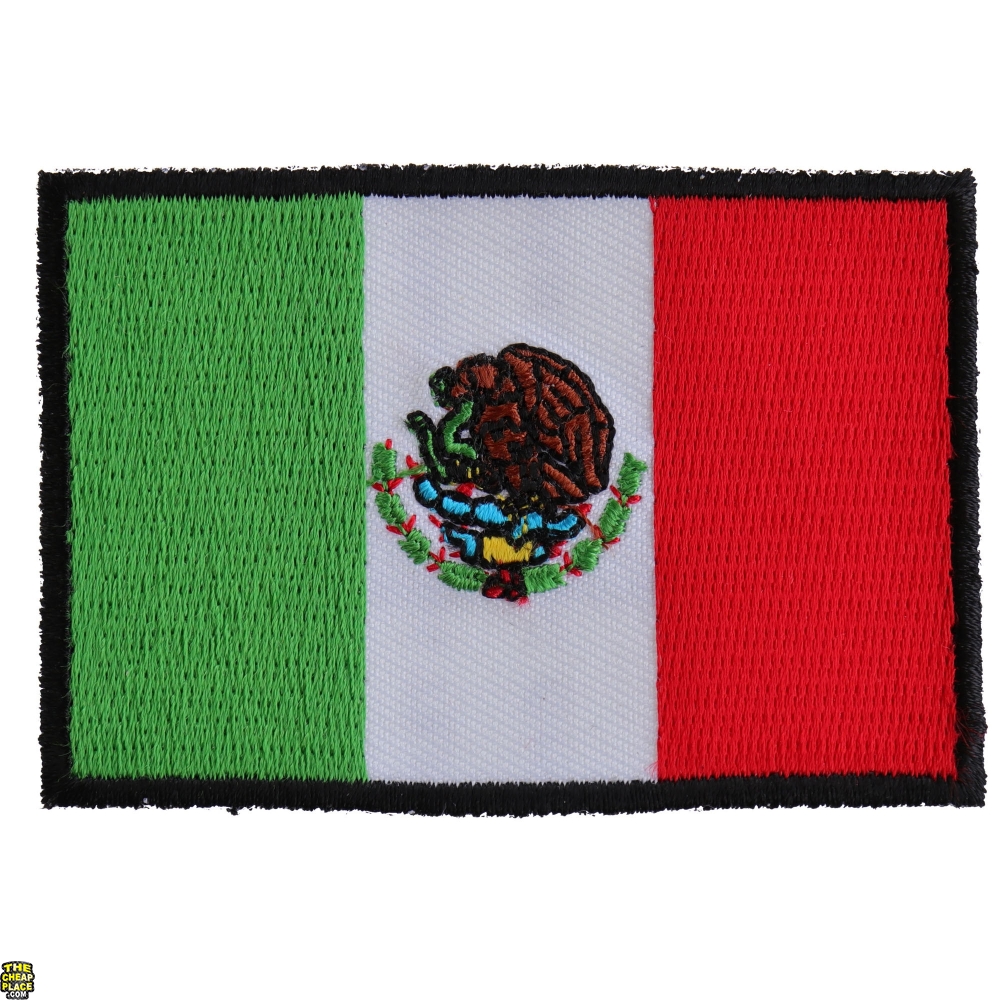 Mexico Flag Patch | International Flags -TheCheapPlace