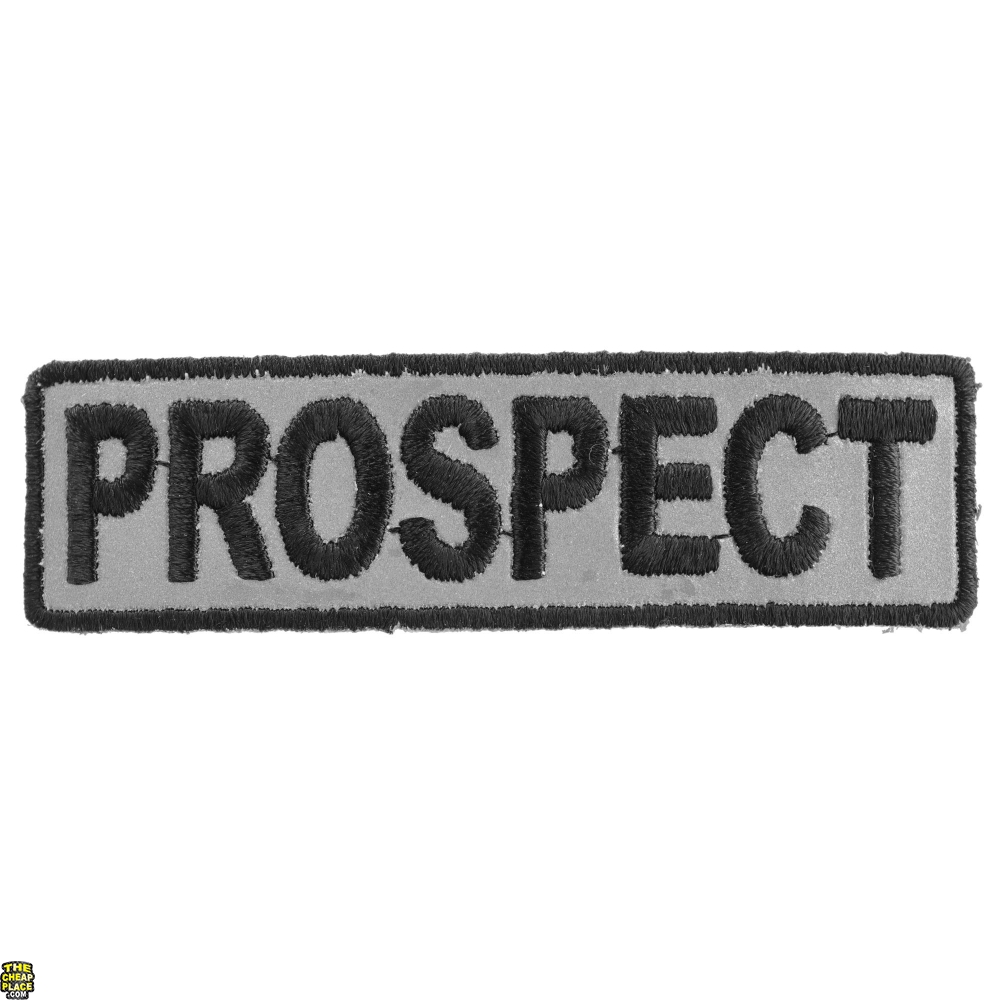 Prospect Patch 3.5 Inch Reflective | Ranks Titles Nicknames -TheCheapPlace